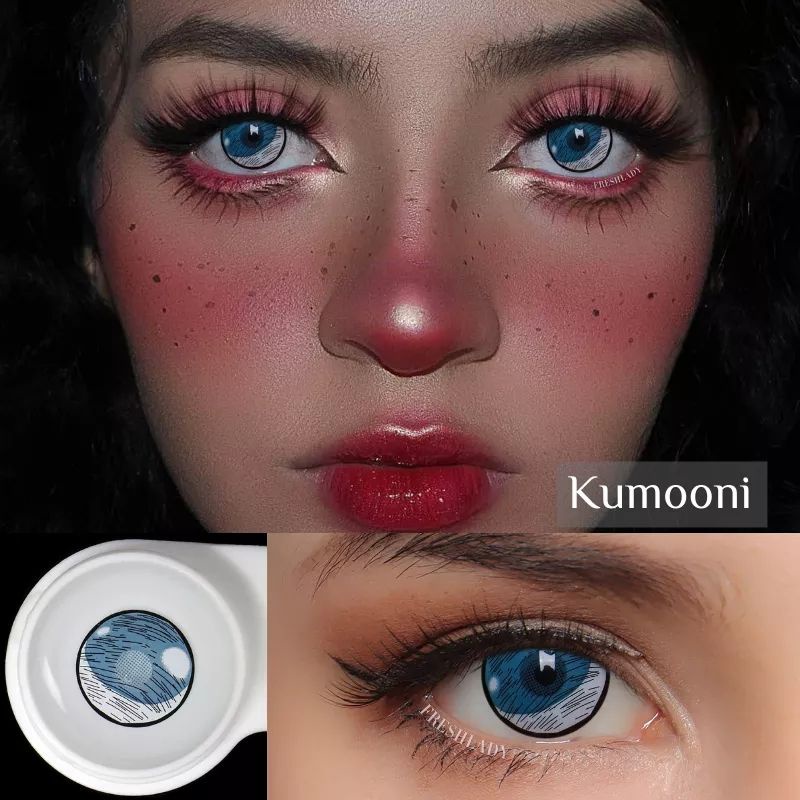 Jual E91 () SOFTLENS KARAKTER COSPLAY NEZUKO TANJIROU DEMON SLAYER SA2 ...