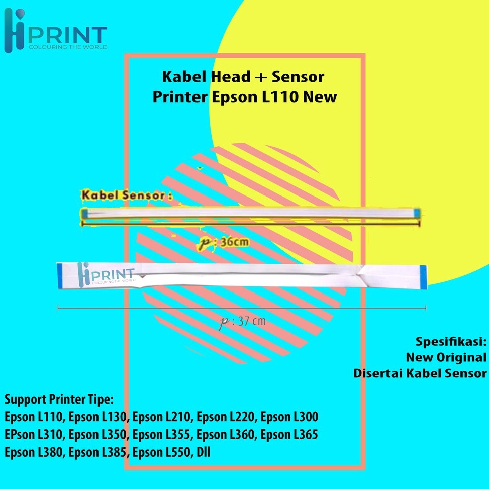 Jual Special Edition.. Kabel Flexible Head + Sensor Epson L110 L210 ...