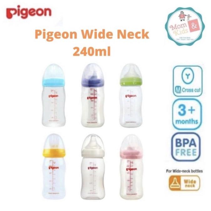 Jual Pigeon Botol Susu Wide Neck 240 ml | Shopee Indonesia