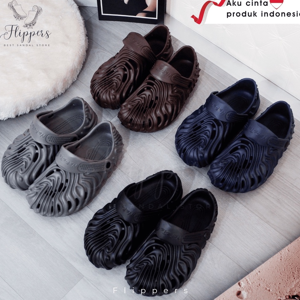 Jual TERBARU!. Sendal Kodok Pollex/Sendal Kodok/Sendal Baim Pria Wanita ...