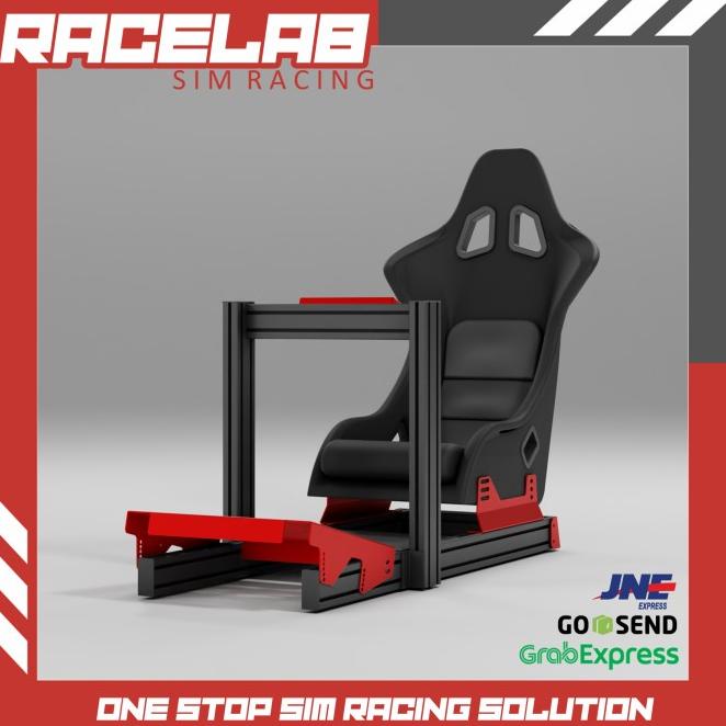 Jual Racelab Forte Series Lite Racing Simulator Rig - Red | Shopee ...