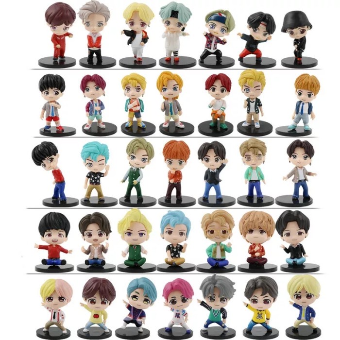 Jual ACTION FIGURE BTS BANGTAN BOYS KPOP IDOL BT21 TINY TAN | Shopee Indonesia