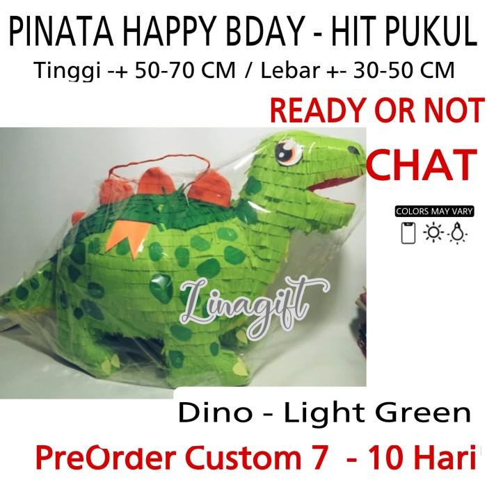 Jual Pinata Dinosaurus Dino Happy Birthday Ulang Tahun Bday Ready Grab ...