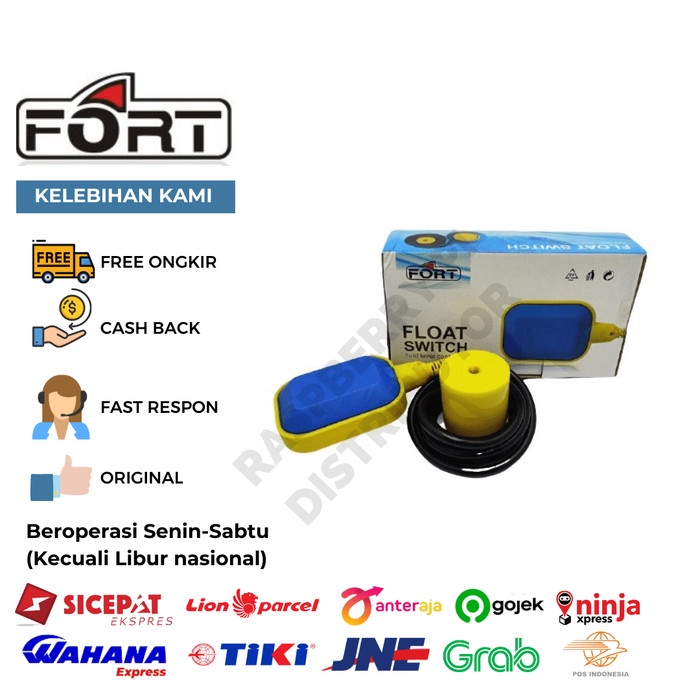 Jual FORT FLOAT SWITCH RADAR PELAMPUNG POMPA AIR 2 METER YXF-A | Shopee ...
