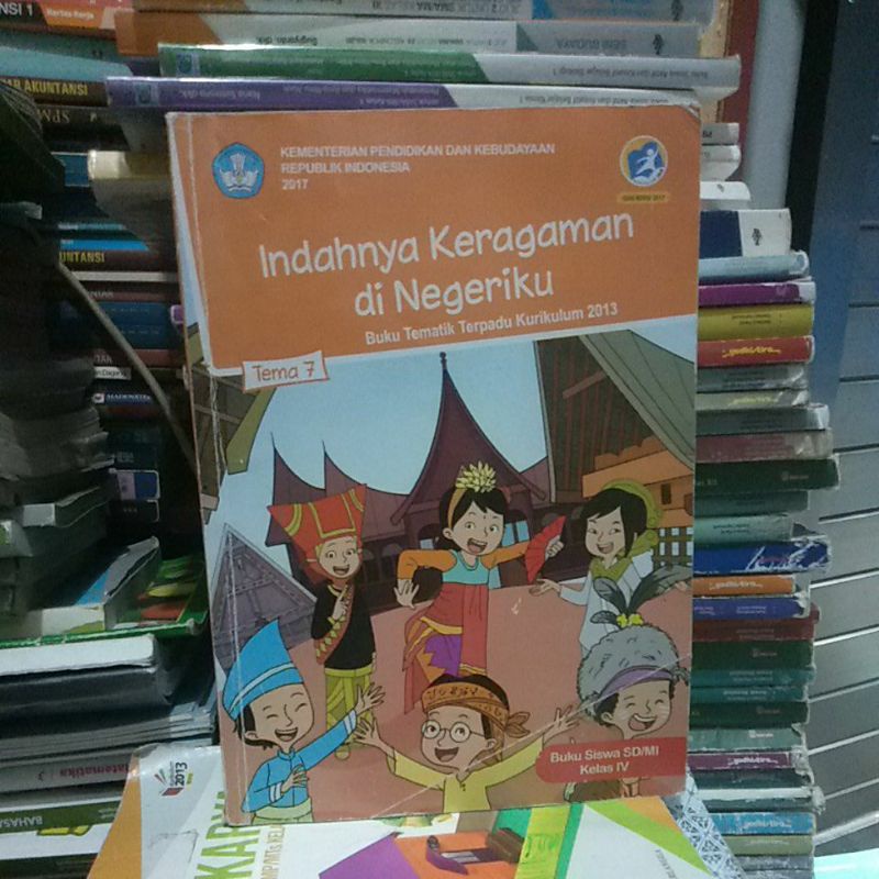 Jual Buku Bekas Tematik Terpadu Kurikulum 2013 Indahnya Keragaman Di
