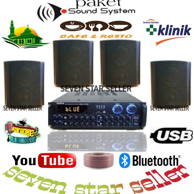 Jual Harga Spesial! Paket Sound System Cafe Resto Kantor Gedung Dll ...