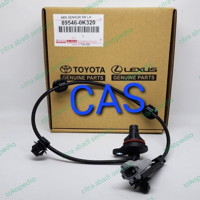 Jual Kabel Abs Sensor Abs Innova Reborn Fortuner Vzr Oem Belakang Kiri ...