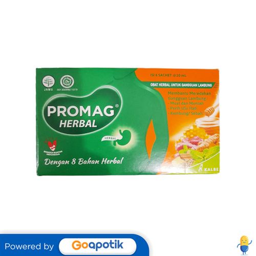 Jual Promag Herbal 10 Ml Box 6 Sachet | Shopee Indonesia