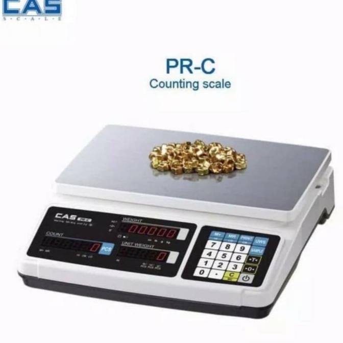 Jual timbangan baut/timbangan digital COUNTING SCALE CAS PR-C CAP 15KG | Shopee Indonesia