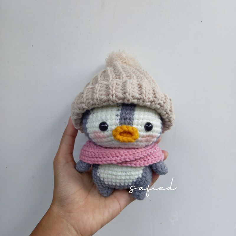 Jual Boneka Rajut Pinguin / Penguin Amigurumi (Boneka Rajut / Crochet ...