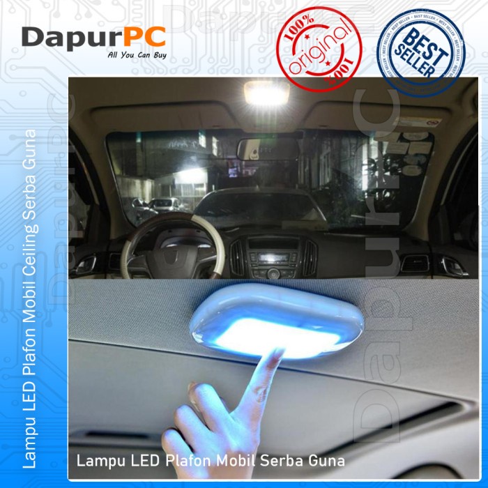 Jual Lampu Led Otomatis Plafon Mobil Ceiling Sensor Sentuh Kode Br01 ...