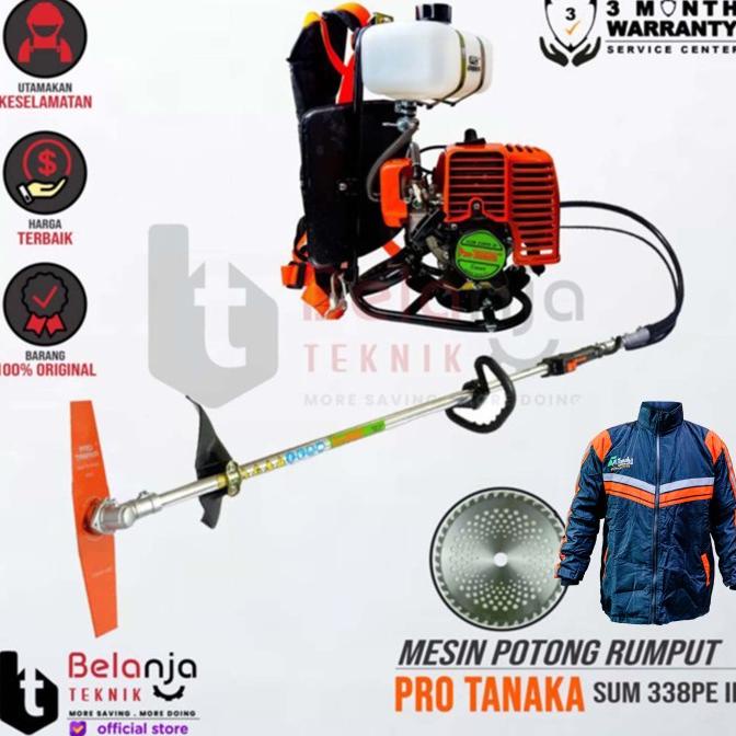 Jual Pro Tanaka Mesin Potong Rumput Pro Sum 338 PE III Brush Cutter ...