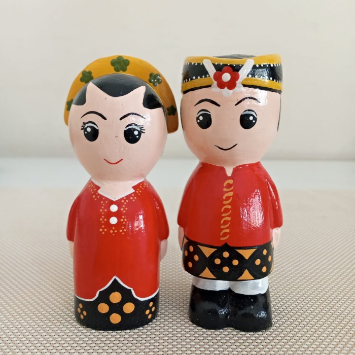 Jual Aneka Boneka Kayu Lucu Baju Adat | Shopee Indonesia