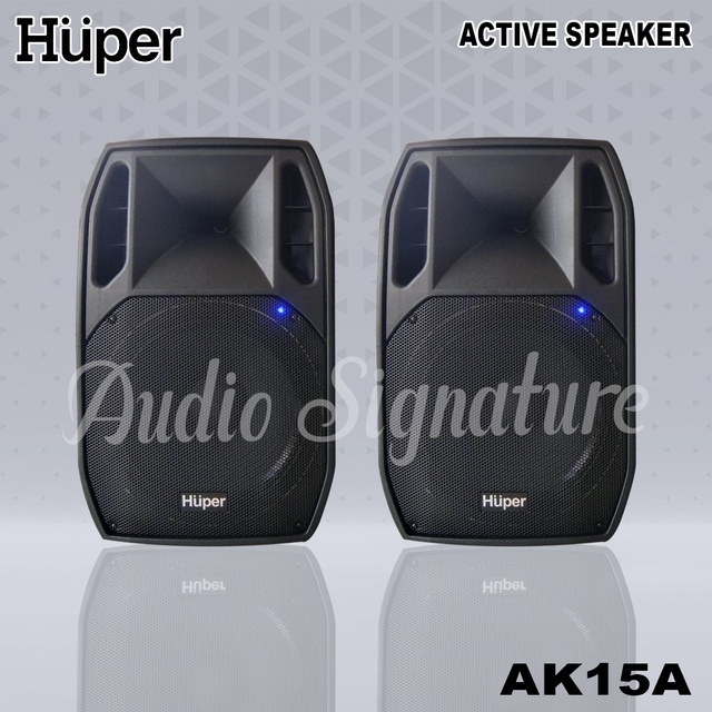 Jual Speaker Aktif 15 Inch HUPER AK15A / AK15 A Original 500W 1 Pasang ...
