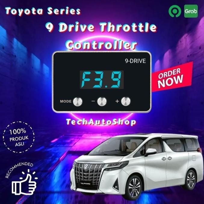 Jual Harga Spesial! 9 Drive Throttle Controller Toyota Alphard Series Piggyback 9Drive | Shopee ...
