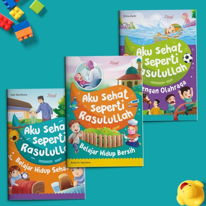Jual Ziyadbooks Paket Buku Islami Anak Serial Aku Sehat Seperti ...