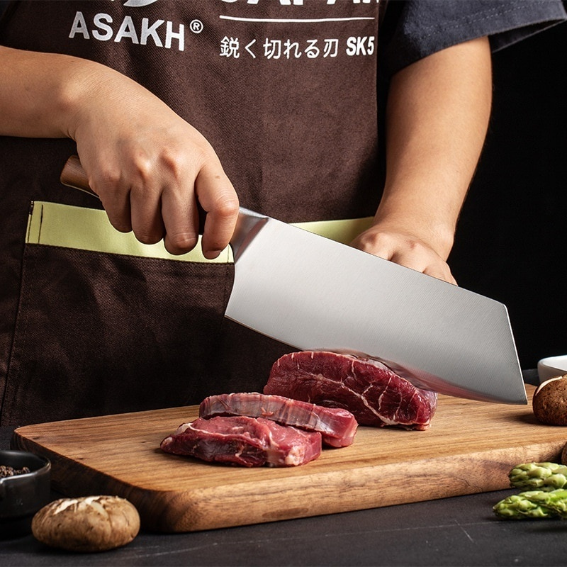 Jual Pisau Dapur Stainless Steel 3cr13 Cleaver/Chef Knife Original ...