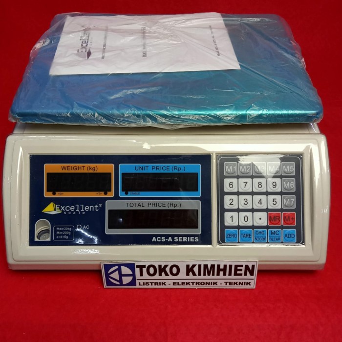 Jual Timbangan Digital EXCELLENT ACSA 30KG | Shopee Indonesia