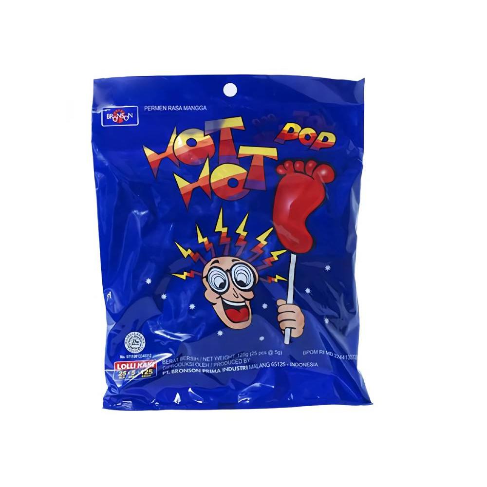 Jual Permen Hot Hot Pop Lollipop 1 Pack isi 25pcs @5gr Hot Hot Pop Permen Kaki | Shopee Indonesia
