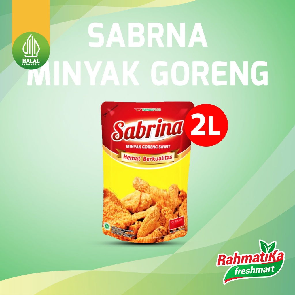 Jual Sabrina Minyak Goreng Sawit 2 Liter (Pouch) | Shopee Indonesia