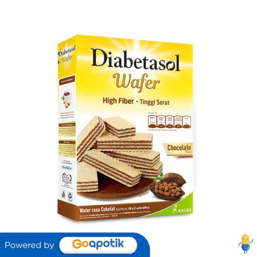 Jual Diabetasol Wafer Rasa Coklat 100 Gram Box | Shopee Indonesia