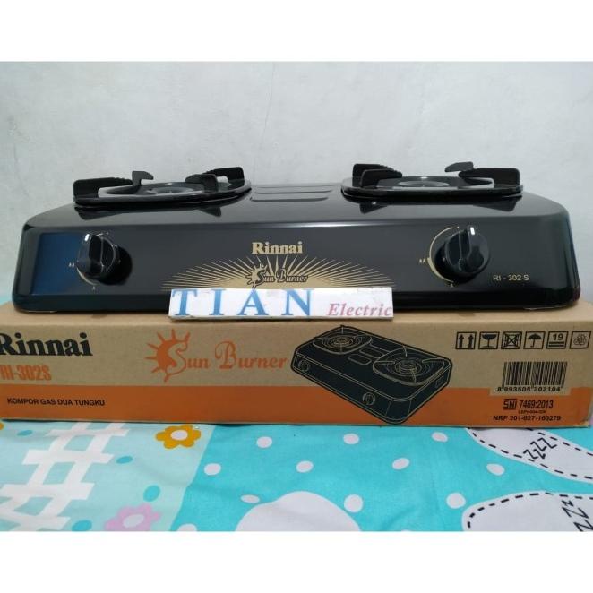 Jual New !!! Rinnai Ri-302S Kompor Gas 2 Tungku + (Selang & Regulator ...