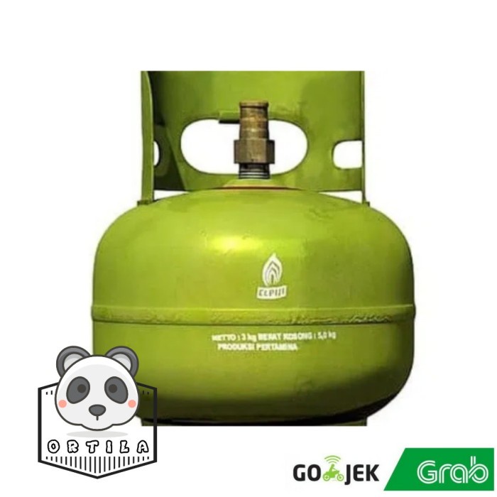 Jual gas 3 kg / 3kg dengan isi / kosong gas 3 kilo melon | Shopee Indonesia