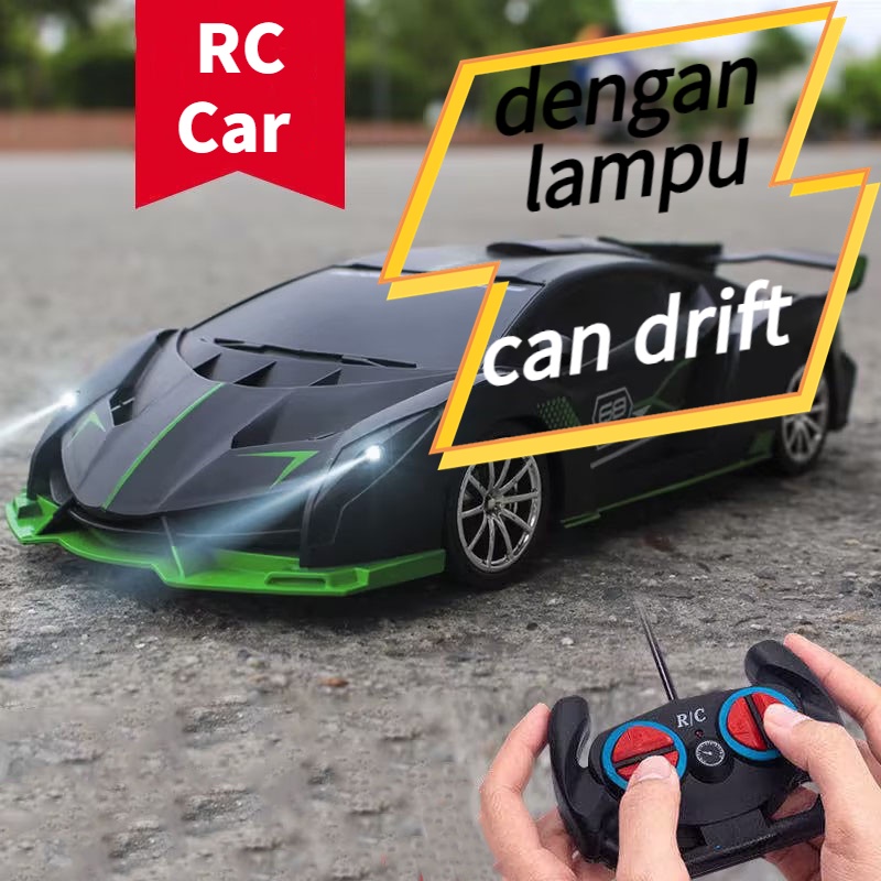 Jual Ready LED Mobil remote control LED RC Car Remote Control Sports ...