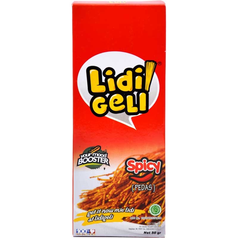 Jual Lidi Geli Spicy 50 g | Shopee Indonesia