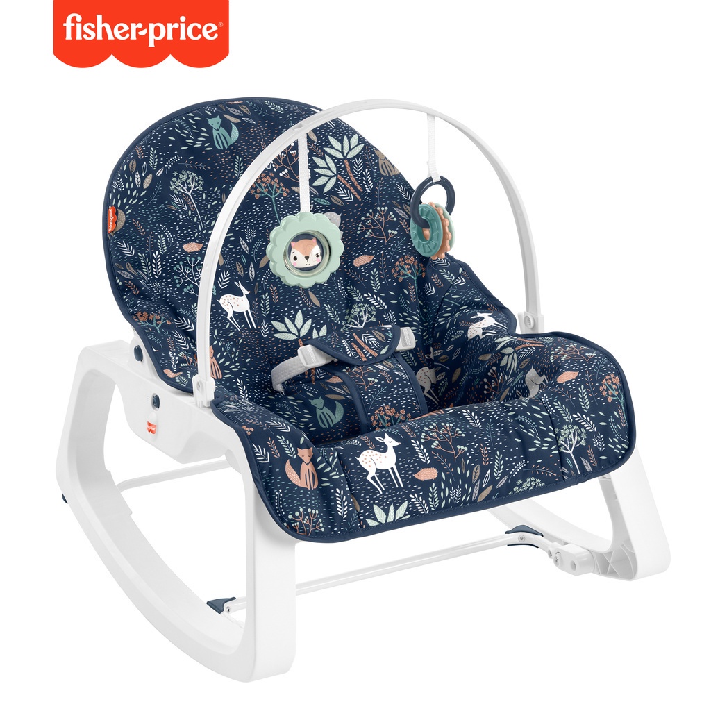 Jual Fisher Price Infant-To-Toddler Rocker Deer - Ayunan Bayi ...