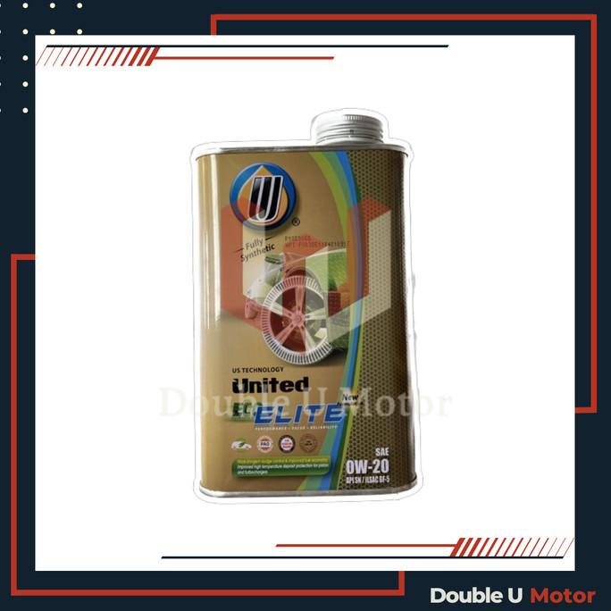 Jual United Eco Elite 0W20 1Liter/Oli Mobil United Oil Eco 0W 20/1botol ...