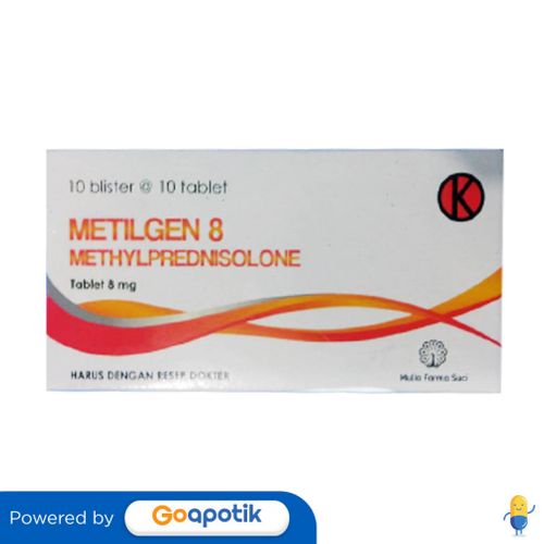 Jual METILGEN 8 MG BOX 100 TABLET | Shopee Indonesia