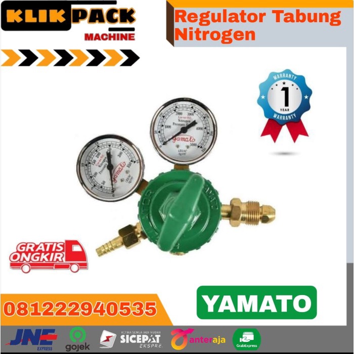 Jual Regulator Yamato Untuk Nitrogen Original Japan | Shopee Indonesia