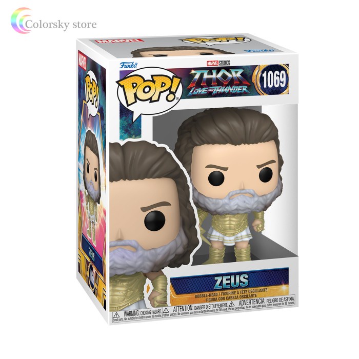 Jual DISKON SPESIAL FUNKO POP ZEUS - THOR: LOVE AND THUNDER TERMURAH ...