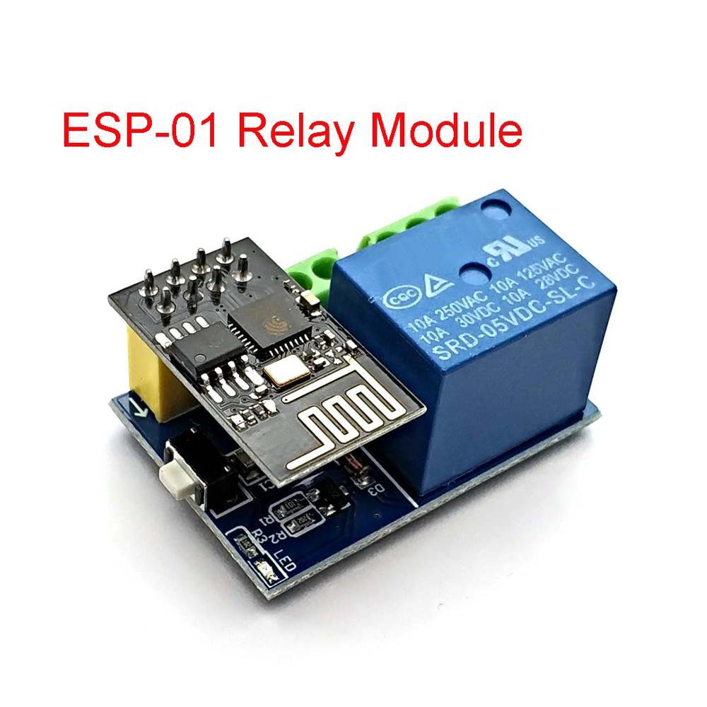 Jual &ESP8266 ESP-01 5V WiFi Relay Module Things Smart Home Remote ...