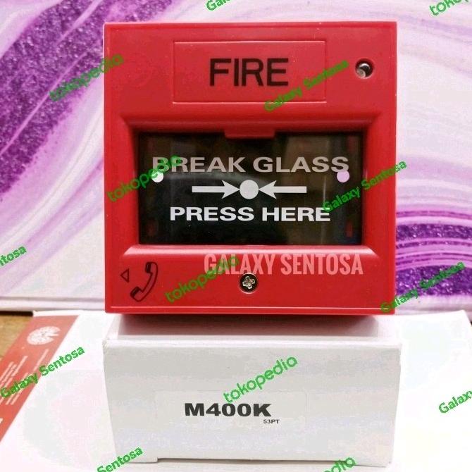 Jual Break Glass SYSTEM SENSOR, Manual Call Point tipe M400K - Apit ...