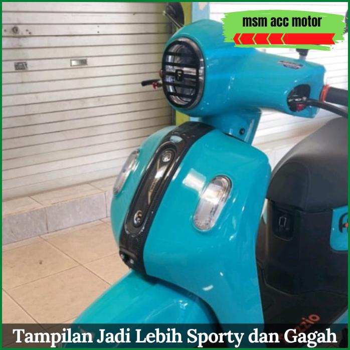 Jual Garnis Garnish Fazzio Cover Lampu Depan Headlamp Fazzio Premium ...