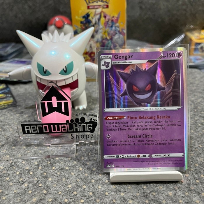 Jual GENGAR 048/172 s12a VSTAR SEMESTA KARTU POKEMON TCG CARD INDONESIA ...