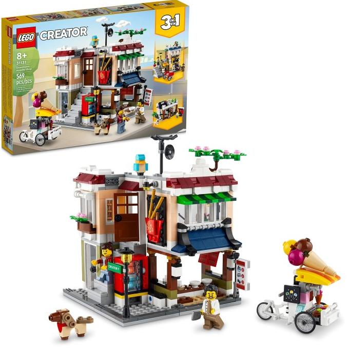 Jual Lego Creator 31131 Downtown Noodle Shop Original Segel | Shopee ...