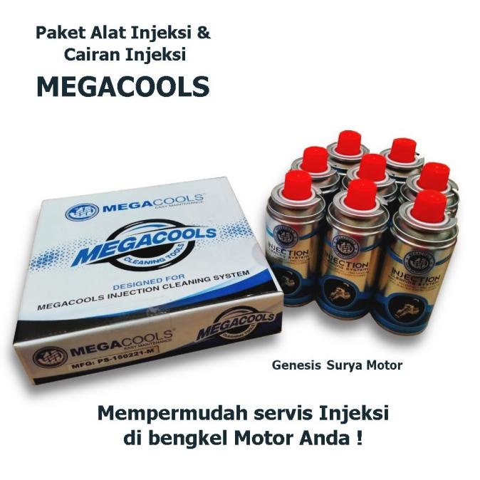 Jual Paket Alat Infus injeksi + 8 Botol Cairan Injeksi 100Ml Megacools ...