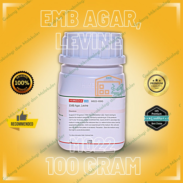 Jual EMB Agar, Levine, Media Mikrobiologi, 100 gram | Shopee Indonesia