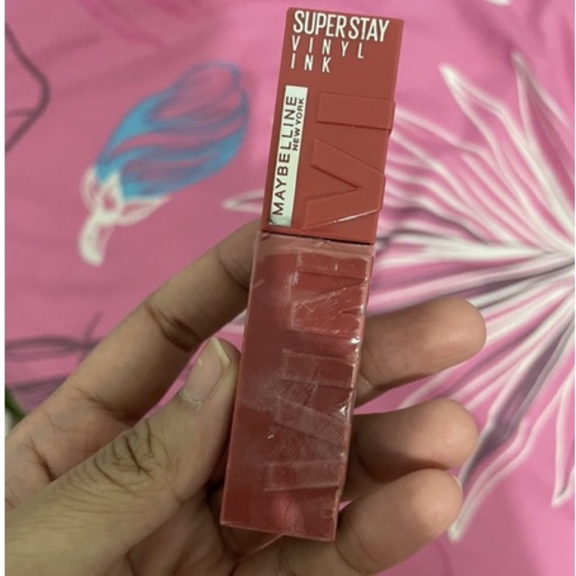 Jual preloved maybelline superstay vinyl ink - 62 irresistible | Shopee ...