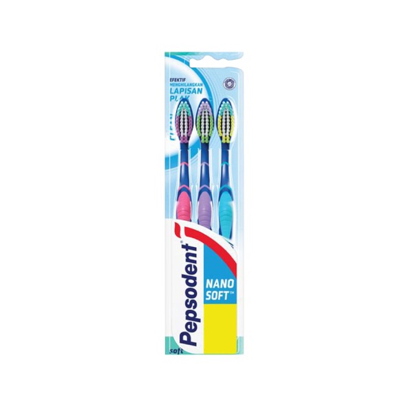 Jual PEPSODENT TOOTHBRUSH NANO SOFT CLEAN MP3 | Shopee Indonesia