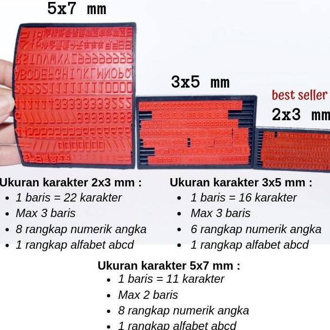 Jual Mesin Coding Expired Date - Stempel Manual Tanggal Kadaluarsa ...