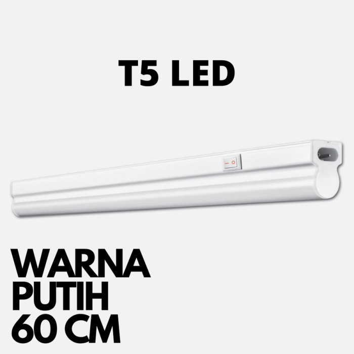 Jual Lampu T5 Led 60 Cm Putih 8 Watt Lampu Led T5 60 Cm Lampu T5 Putih ...