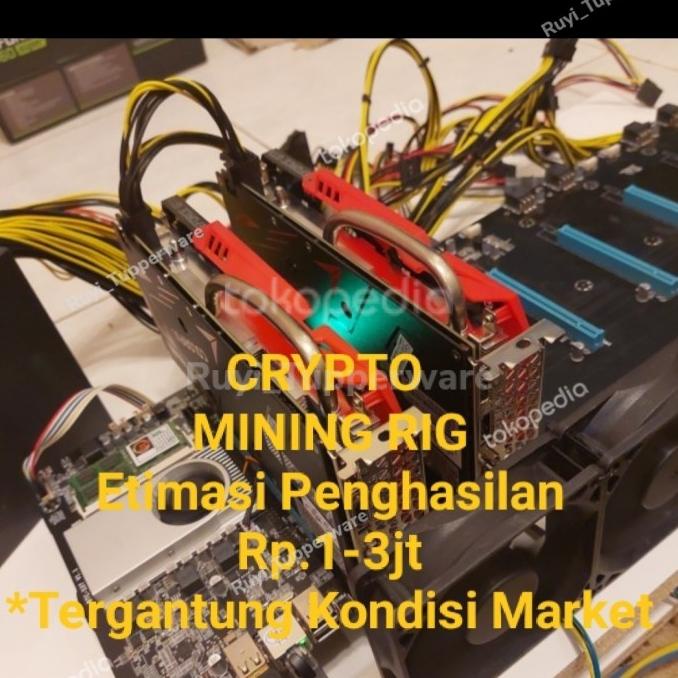 Jual Crypto Mining Rig Paket 3 Vga RTX 2060 Tinggal Colok Auto Cuan ...