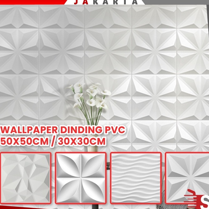 Jual VTXP0917 5.5 COD OSM JKT H5430 Wallpanel PVC / Wall Panel PVC 3D ...