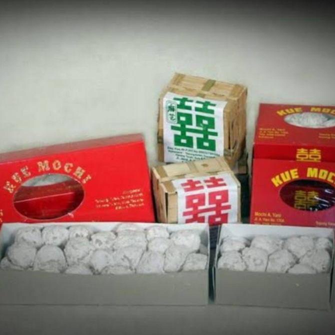 Jual ] MOCHI A YANI SUKABUMI OLEH OLEH KHAS KOTA SUKABUMI KACANG PANDAN ...