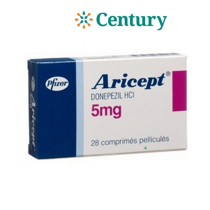 Jual ARICEPT 5 MG TAB 1 STRIP ISI 14 TABLET / DEMENSIA / ALZHEIMER ...