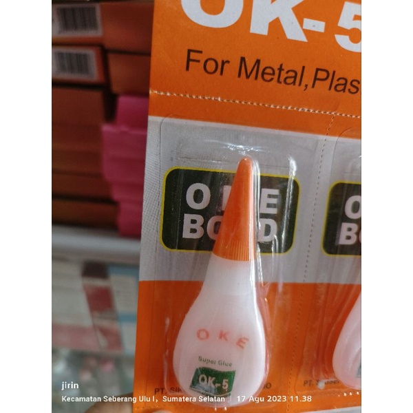 Jual lem ok bond/lem super glue | Shopee Indonesia